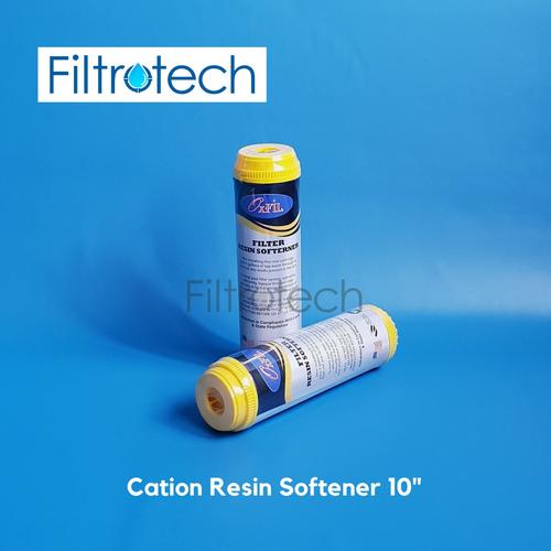 Jual Resin filter cartridge 10 inch kation softener / Cation Resin ...