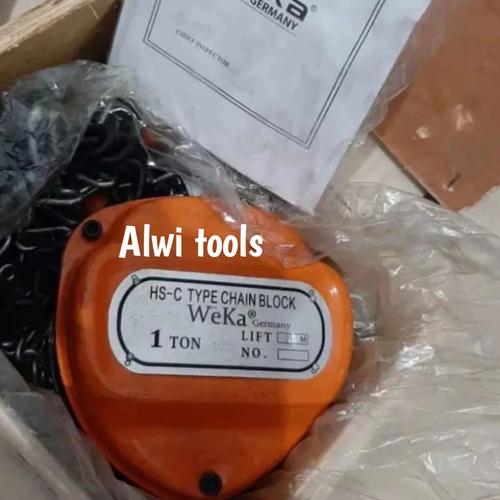 Jual Chain Block 1 Ton × 5 Meter Takel Chain Hoist WEKA - Jakarta Utara ...