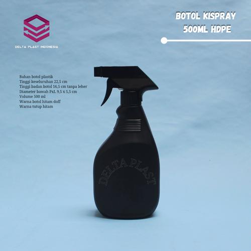 Jual Botol spray 500ml hitam HDPE / Botol KISPRAY HDPE 500ml - Kota Bekasi - DELTA PLAST ...