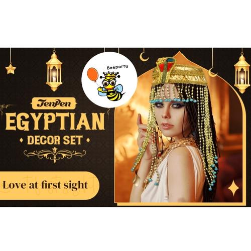 Jual Halloween Costume Topi Cleopatra - Headpiece - Jakarta Barat ...
