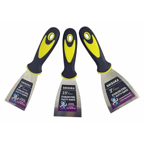 Jual Kape Cat Stainless Steel 2"/2.5"/3" Scraper Putty Knife Alat ...