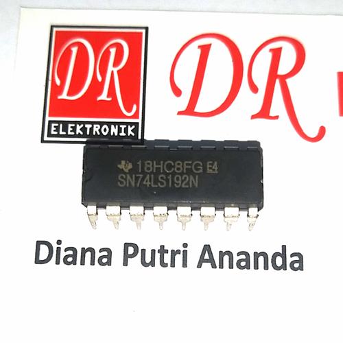 Jual IC 74192 CD74192 Integrated Circuit TTL SN74HC192N 74HC192 ...
