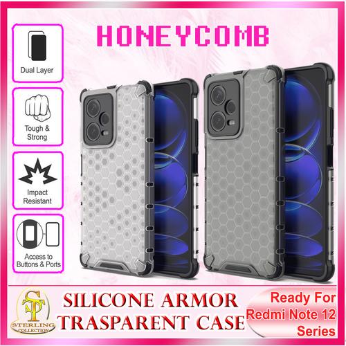 Jual Case Redmi Note 12 Pro 5G HoneyComb Slim Case Rugged Armor ...