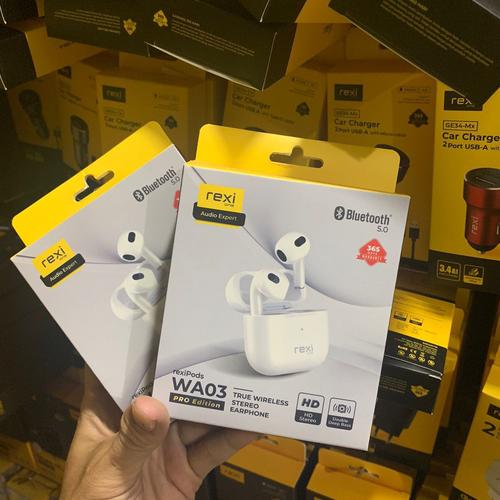 Jual NEW!! TWS [REXI WA03 PRO] stereo earphone bluetooth 5.0 - Kota ...