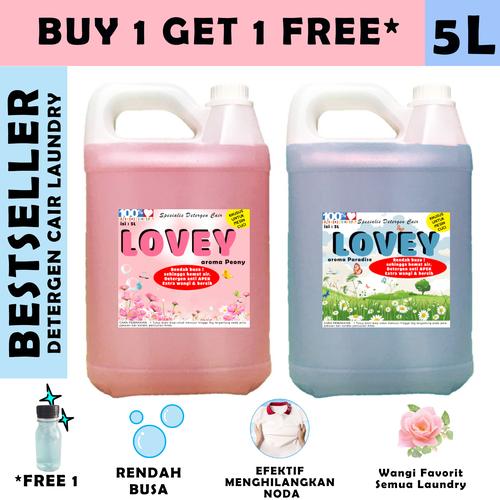Jual Detergent Cair Lovey Deterjen Laundry Front Loading Sabun Laundry ...