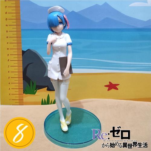 Jual Figure Re Zero Sexy Outfit Cosplay Emilia Rem Ram Anime Re:Zero ...
