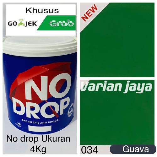 Jual Cat Tembok No drop 4Kg Nodrop Anti Bocor Warna Hijau 034 Guava - Kab. Bekasi - Tb Varian ...