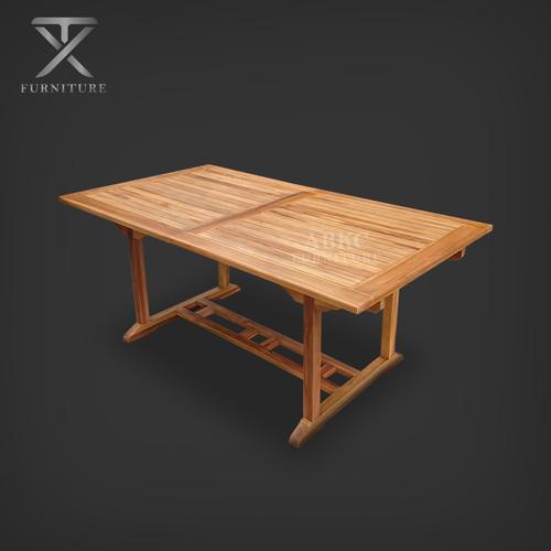 Jual Meja Makan Outdoor Kayu Jati || Extension Table || Butterfly Table ...