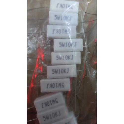 Jual RESISTOR 5 WATT 10K / RESISTOR KAPUR 5 WATT 10K - Kota Bekasi - Sarah Elektronik | Tokopedia