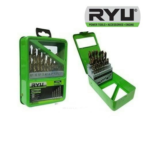 Jual RYU Mata Bor Besi Set 1-10mm 19pcs - Kota Pekanbaru ...