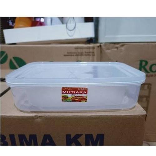 Jual TOPLES WADAH FOOD BOX TRANSPARAN PERSEGI PANJANG KMP MUTIARA 900 ...