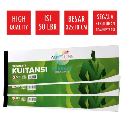 Jual Kwitansi Besar PAPERLINE KT-50-B Kuitansi Jumbo (SiDU Sinar Dunia ...