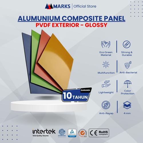 Promo Marks OL ACP 4 mm PVDF 0,30 1220 x 2440 mm - Glossy Cicil 0% 3x ...