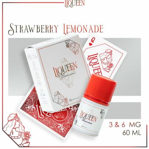 Jual Liqueen Strawberry Lemonade 60ML by GOW Project / Liquid Liqueen ...