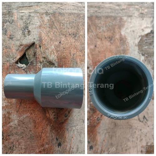 Jual VOLK SOCK 1 1/4" X 3/4" INCH RUCIKA SOK SAMBUNGAN PIPA PVC - Kota ...