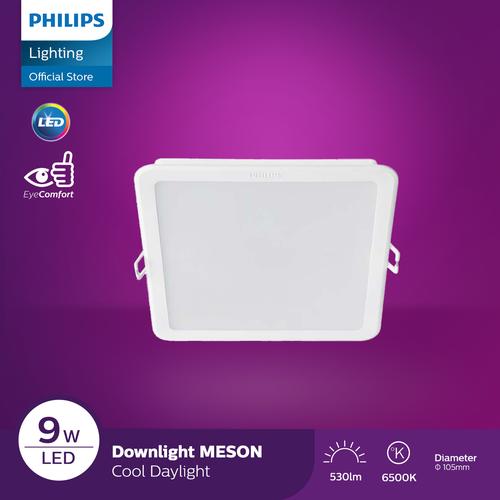 Jual Lampu Philips Downlight 59451 Meson Kotak 105 9W 65K Putih ...
