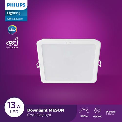 Promo Lampu Philips Downlight 59465 Meson Kotak 125 13W 65K Putih ...