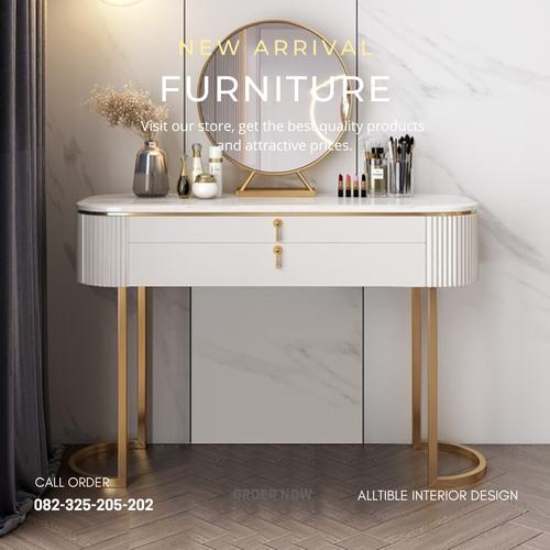 Jual Meja-meja rias laci-meja rias minimalis-meja rias kaki besi - Kab ...