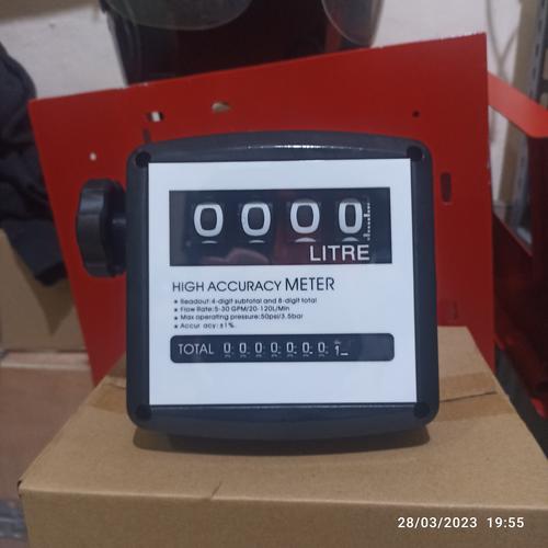 Jual Flow meter solar 1 inch Flowmeter BBM minyak dan oli 4 digit 1 ...