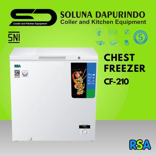 Jual RSA Chest Freezer CF-210 / CF210 - Kota Surabaya - Soluna ...