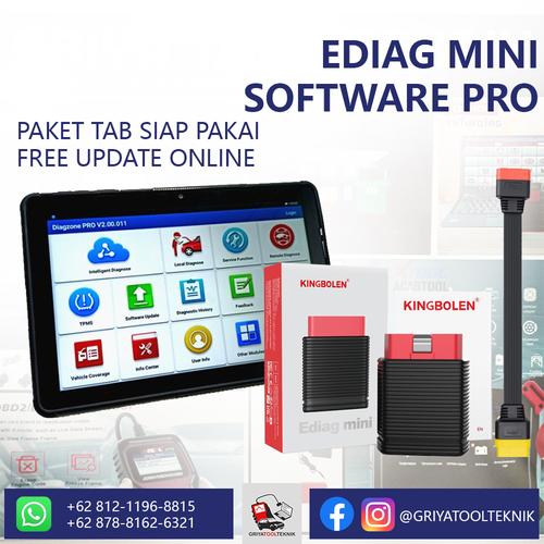Jual Scanner Mobil EDIAG MINI Software PRO Universal + TABLET SIAP ...
