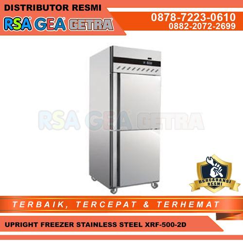 Jual SS Upright Freezer Kulkas Dapur Stainless Steel 2 Pintu XRF-500-2D ...
