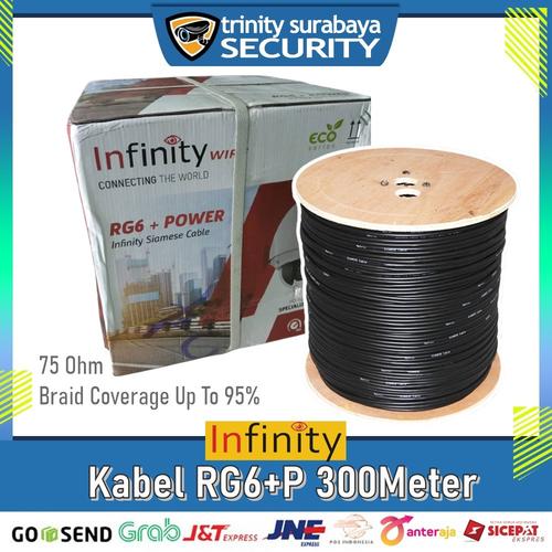 Jual Kabel CCTV Coaxial INFINITY RG6+Power 300m - Kota Surabaya ...