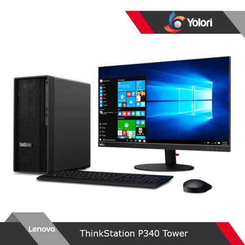 Promo ThinkStation P350 Tower W-1390P 32GB 512GB+1TB UHD W10P + S24e-20 ...