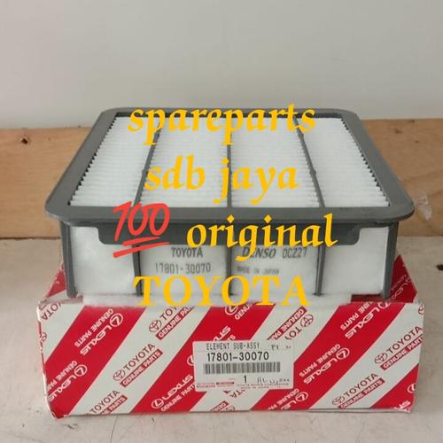 Jual ELEMENT air filter udara Hiace commuter 17801-30070 original ...