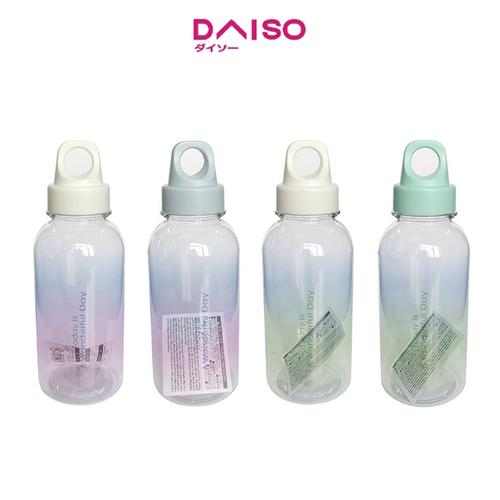 Jual Daiso Drinking Bottle slim Type with handle -380ml- - Biru-Ungu - Jakarta Selatan - Daiso ...