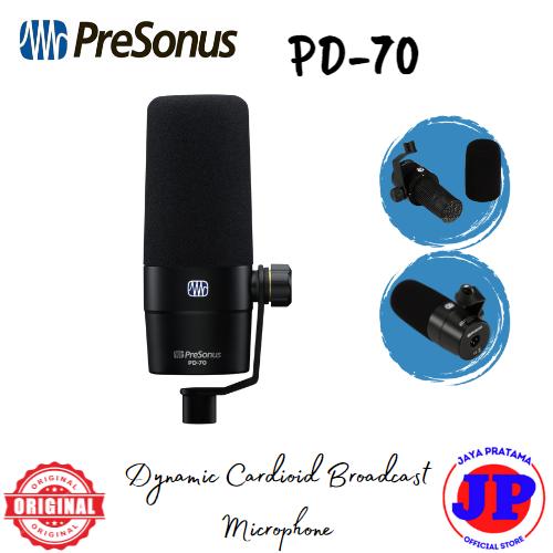 Jual Presonus PD70 Dynamic Cardioid Broadcast Microphone Condensor PD ...