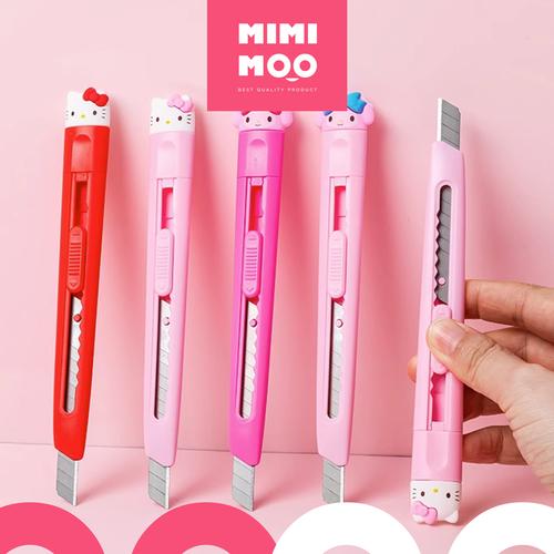 Jual MIMIMOO Cutter Karakter Lucu Hello Kitty My Melody Sanrio Edition ...