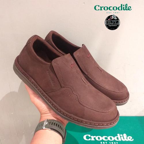 Jual sepatu crocodile cr2105-2 brown original kulit asli - Kab. Gresik ...