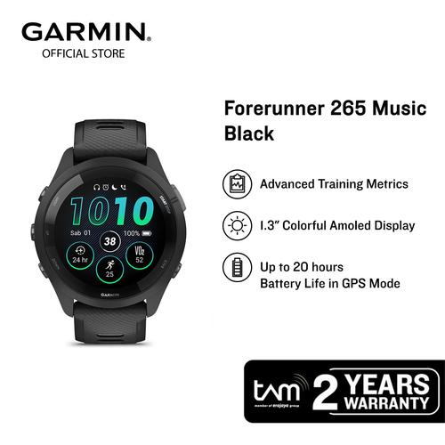 Promo Garmin Forerunner 265 Music - Black Cicil 0% 3x - Kab. Tangerang ...