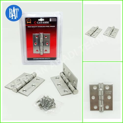 Jual Engsel Tebal Cavanni Stainless SUS 304 Ukuran 3" 4" 5" Engsel ...