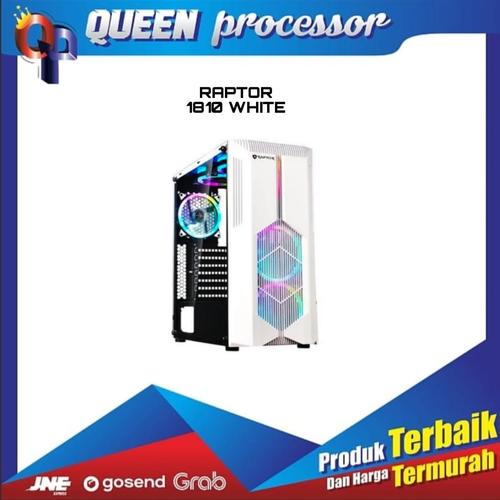 Jual Casing Gaming Case PowerUp RAPTOR Black Strike 1810 White putih ...
