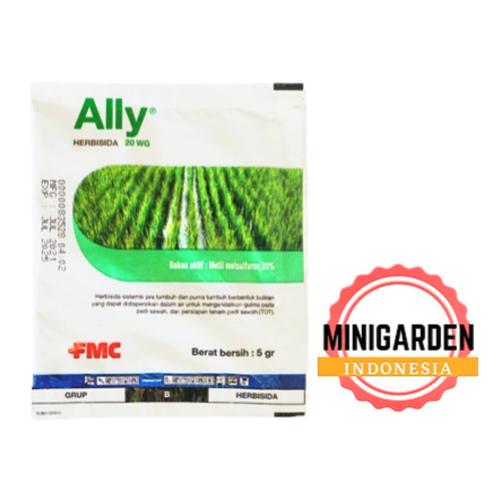 Jual HERBISIDA ALLY 20WG 5 GRAM pembasmi tanaman liar rumput gulma padi ...