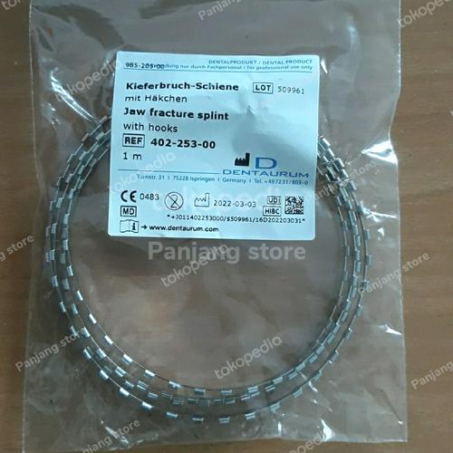 Jual Arch bar Gigi atau Splint With Hook Denturum - Jakarta Timur ...