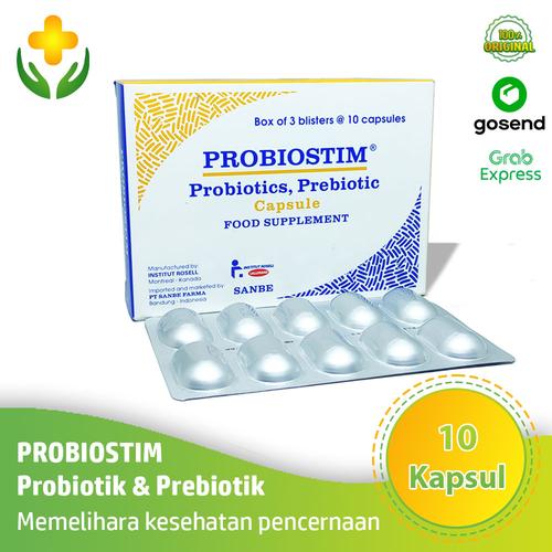 Jual Probiostim 1 Kapsul Suplemen Probiotik Prebiotik Kesehatan ...