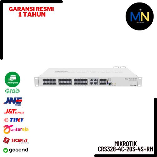 Jual Mikrotik CRS328-4C-20S-4S+RM CLoud Router Switch - Jakarta Pusat ...
