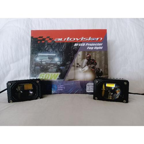 Jual MINI PROJIE/ LED DRIVING AUTOVISION BORNEO SL 60 W 2 WARNA - Kab ...