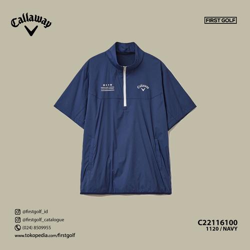 Jual CALLAWAY SS22 SHIRT SS HALF ZIP BLOUSON / GOLF SHIRT CALLAWAY ...