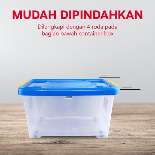 Jual CB Box 45 SHINPO Kontainer Plastik Dengan Roda Sky / Kotak ...