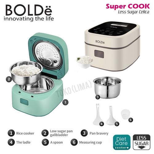 Jual Bolde CELICA Rice Cooker Less Sugar 1,2 L Magic Com Low Sugar ...