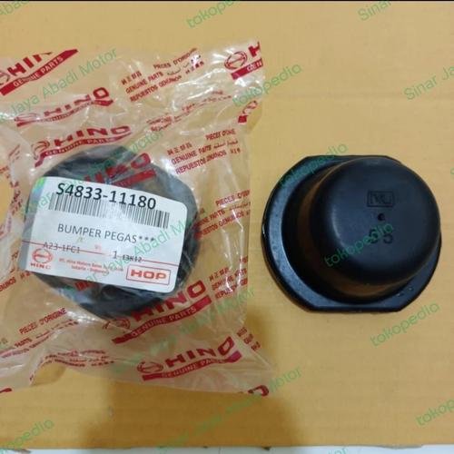 Jual BUMPER PEGAS KARET STOPER DEPAN HINO LOHAN GENUINE PART S4833 ...