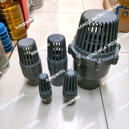 Jual Foot Klep PVC Drat 2" inch DN50 / Foot Valve Drat PVC 2" inch ...