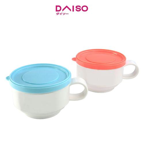 Jual Daiso Soup mug with a lid 400ml - Jakarta Selatan - Daiso Japan ...