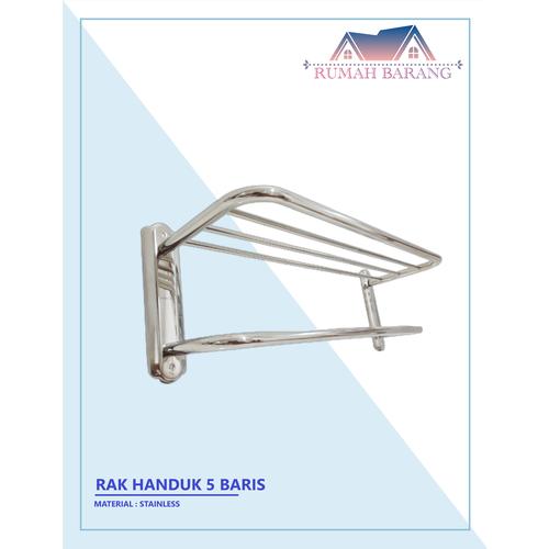 Promo Rak Handuk Gantung 5 SUSUN Gantungan Handuk Stainless Model TOTO ...