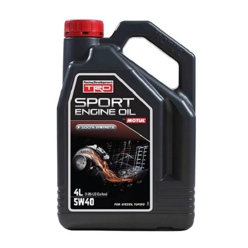 Jual Oli MOTUL TRD SPORT Engine 5W40/5W-40/5-W40 Diesel/Disel Api CF 4L ...