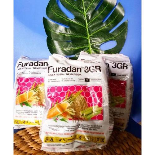 Jual FURADAN 3GR 1KG Insektisida Nematisida Pengendali Hama Tanaman ...